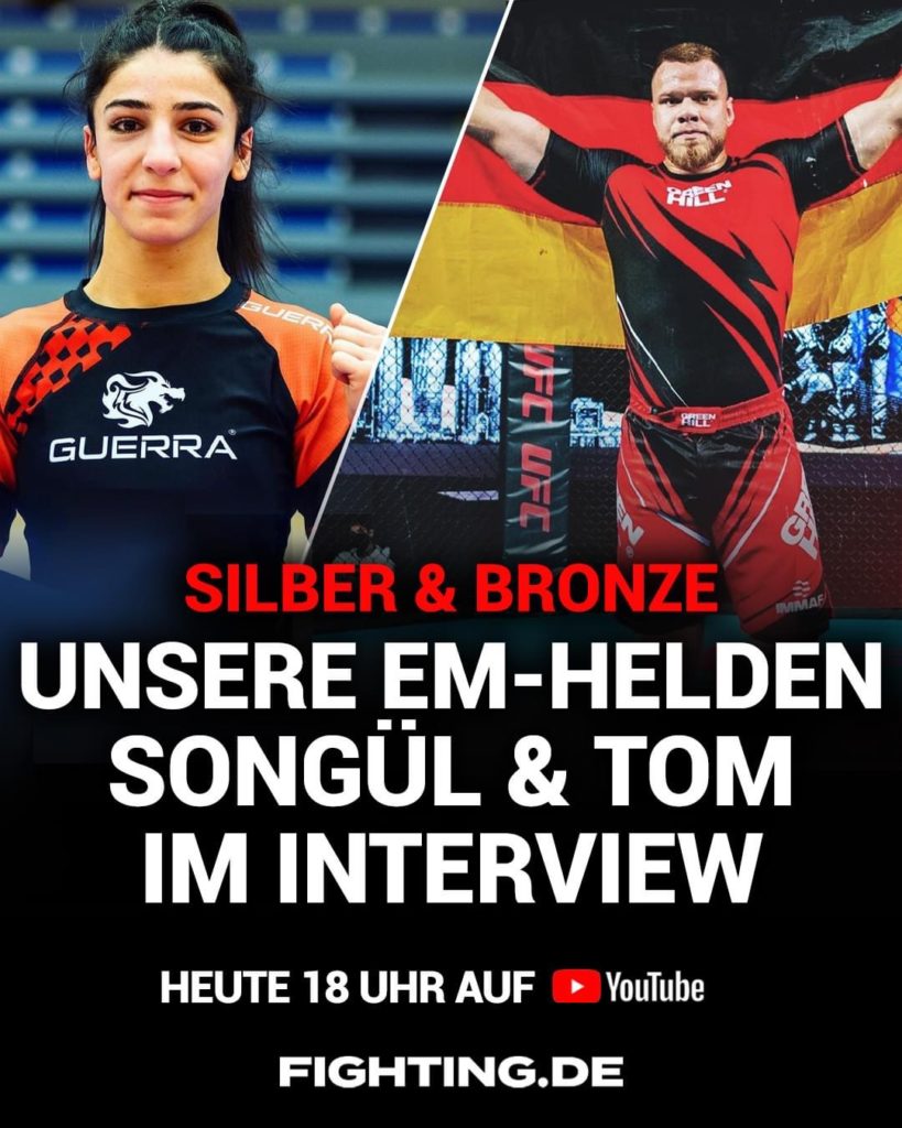 Songul Karatorak haalt zilver op het EK MMA - Lumpini Gym